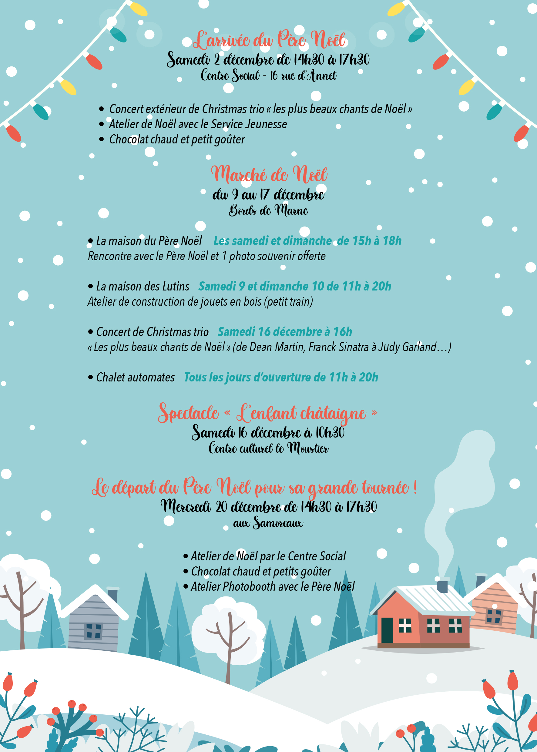 ANIMATIONS DE NOËL | Thorigny-sur-Marne ANIMATIONS DE NOËL | Thorigny-sur-Marne